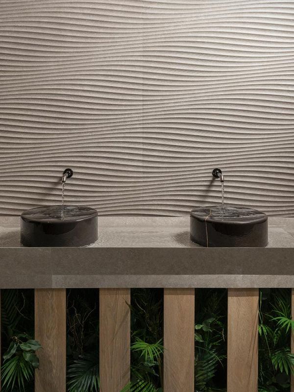 Porcelanosa Samui Verbier Silver 45x120 płytki ścienne | iglazura24.pl